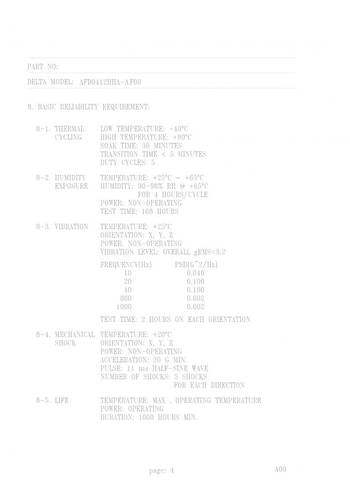 AFB0412HHA-AF00 P-Q curve page