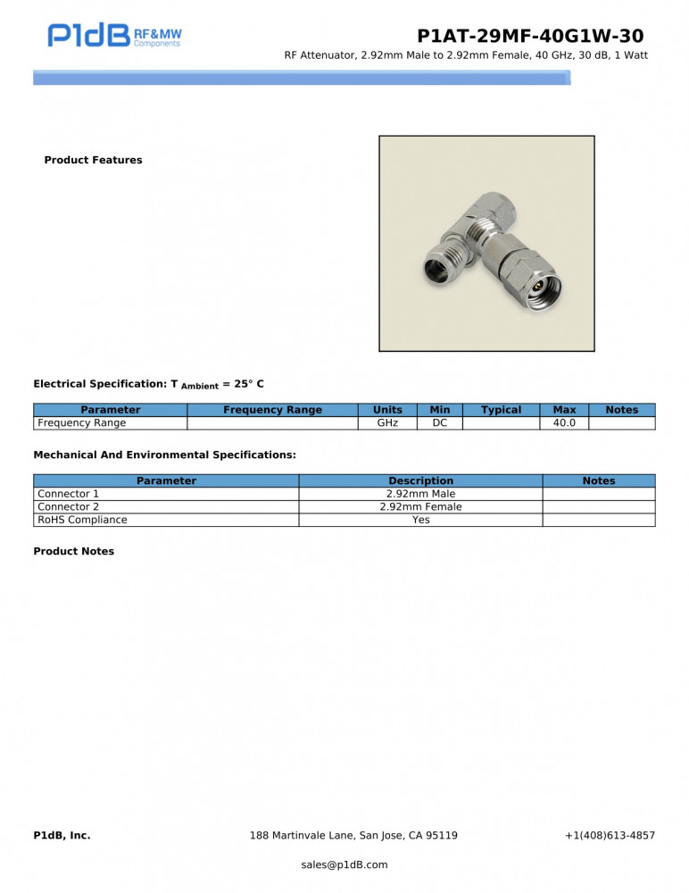 P1AT-29MF-40G1W-30 product documentation image