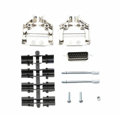 MH CONNECTORS MHDPPK15-DB15S-K D-Sub Backshell Hood