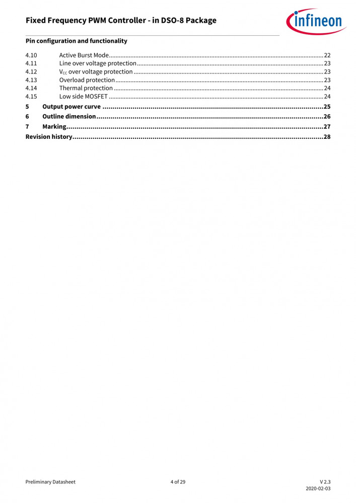 ICE5ASAG datasheet page 4