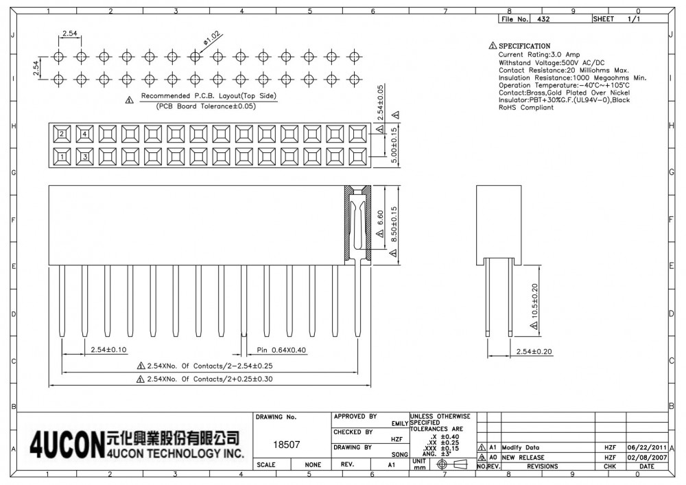 2223 technical drawing reference