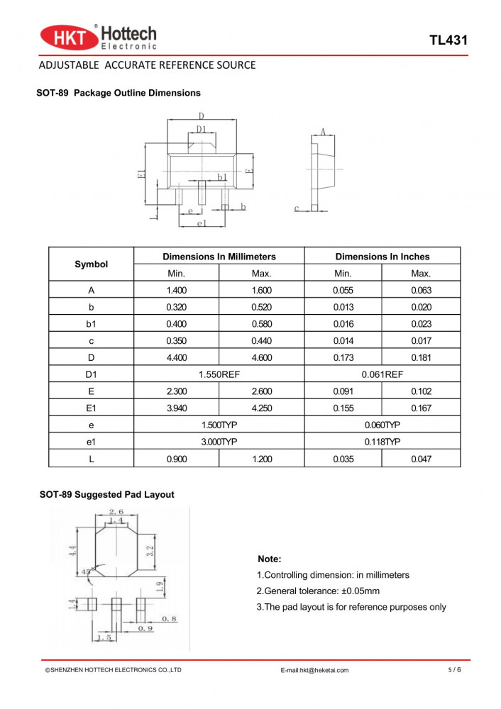 TL431 datasheet page 5