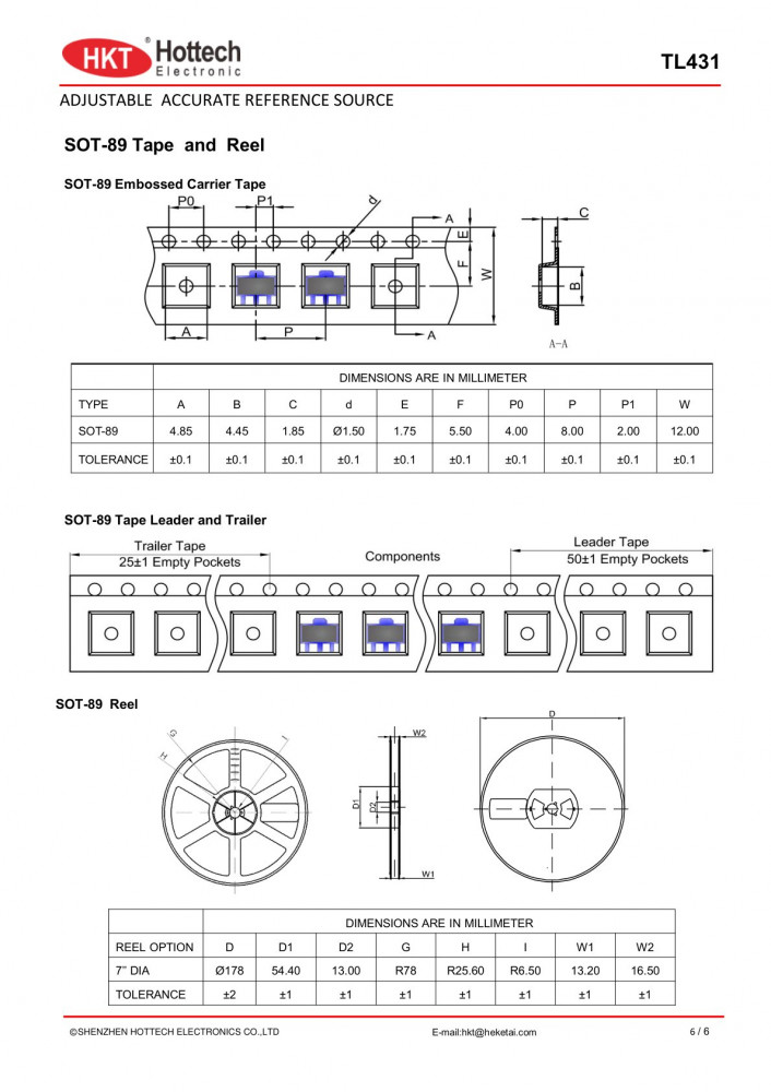 TL431 datasheet page 6
