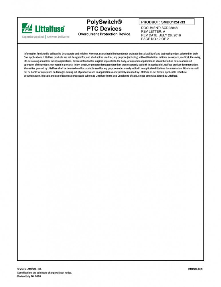 SMDC125F/33-2 datasheet page 2