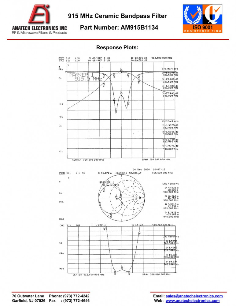AM915B1134 technical document page 2