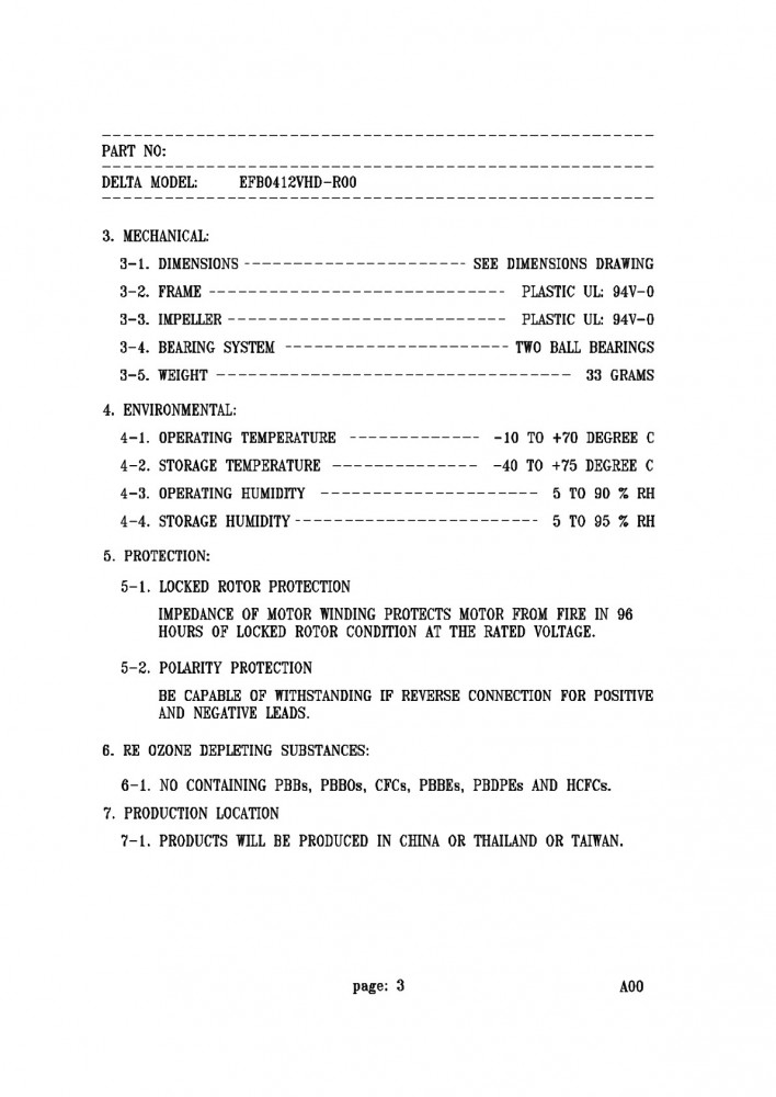 EFB0412VHD-R00 specification page 3
