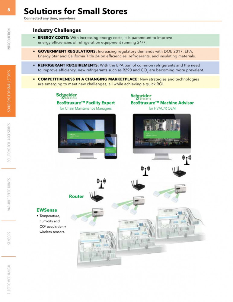Schneider refrigeration catalog page 8