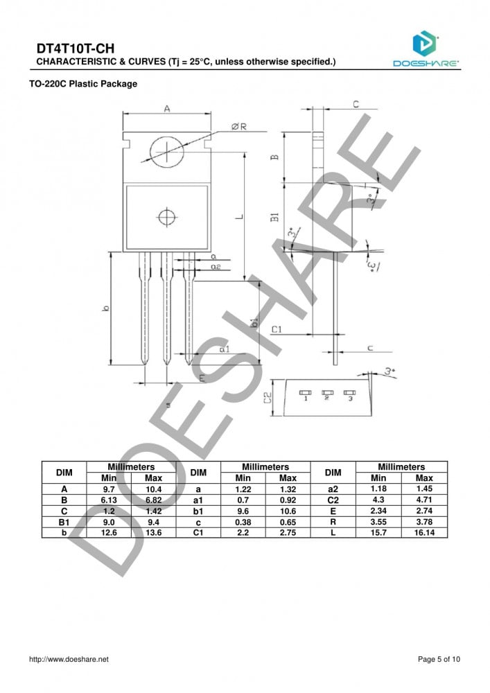 DT4T10T-CH datasheet page 5