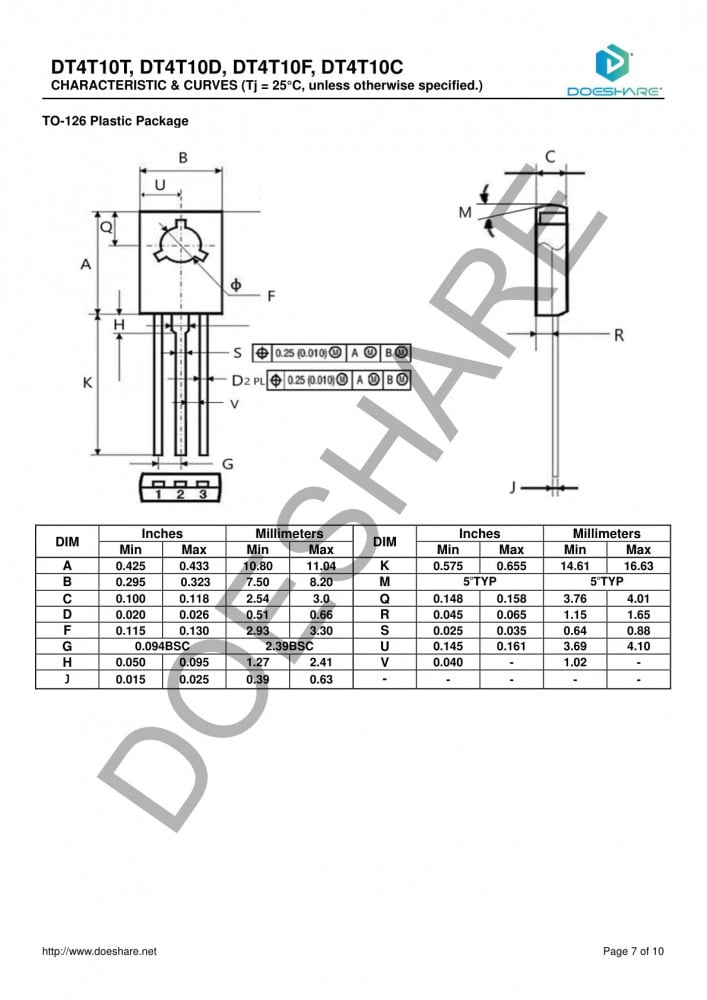 DT4T10T-CH datasheet page 7