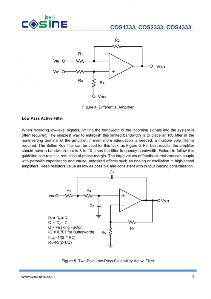 COSx333 datasheet page 9