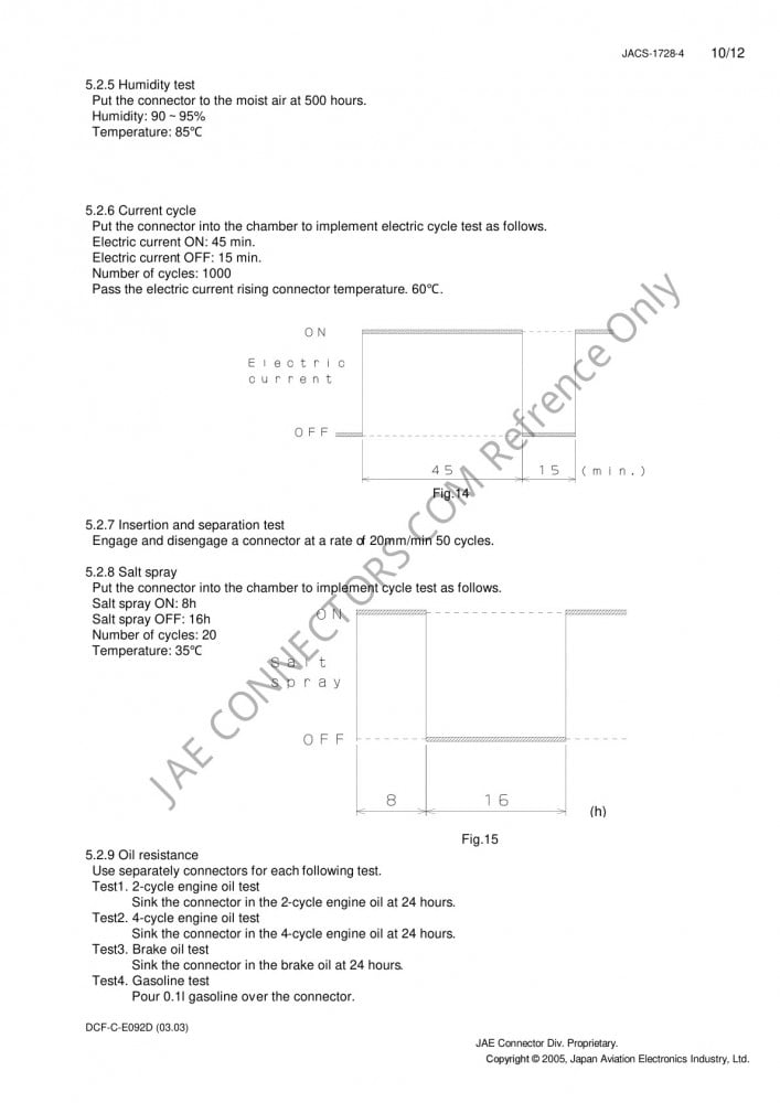 MX23A specification page 10