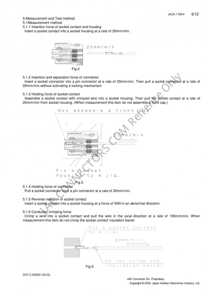 MX23A specification page 6