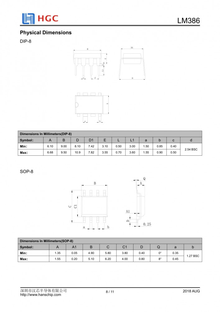 LM386D-1RG datasheet page 8