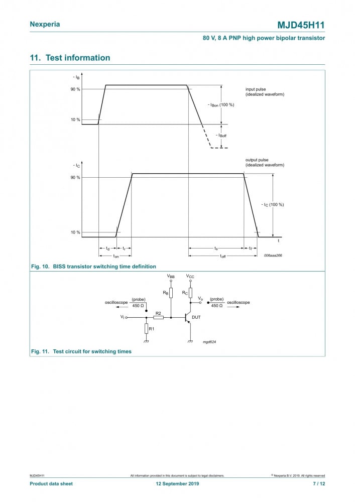 MJD45H11J datasheet page 7