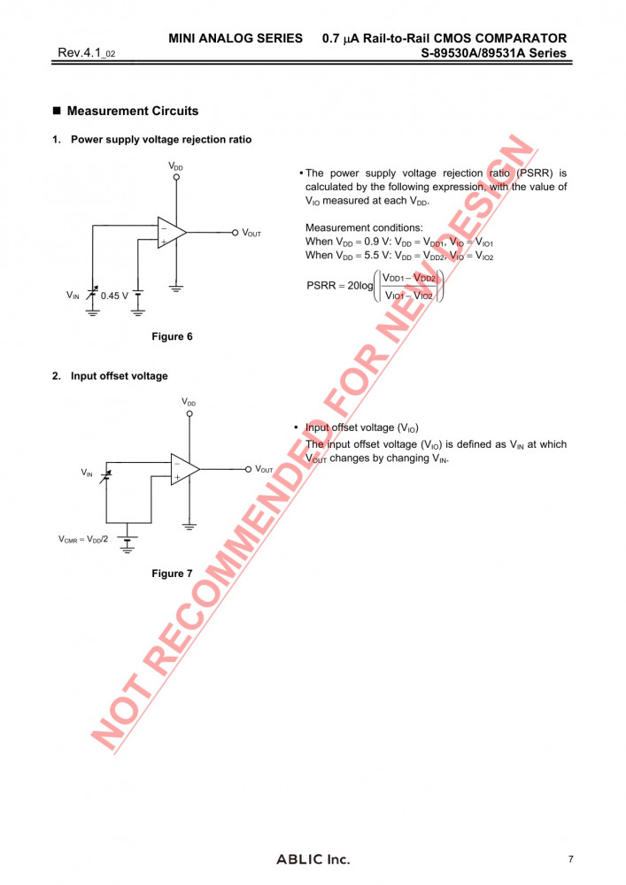 S-89530A/89531A datasheet page 7