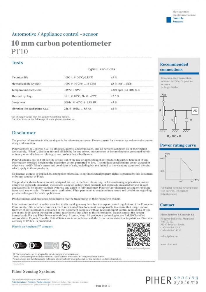 PT10 technical document page 10