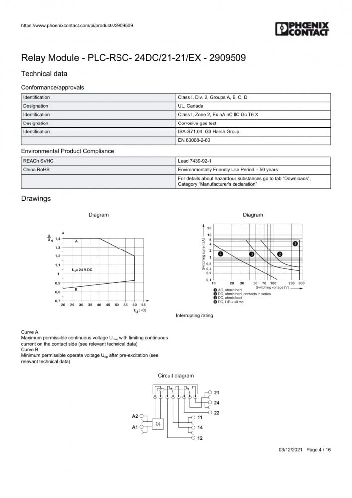 Phoenix Contact 2909509 document page 4