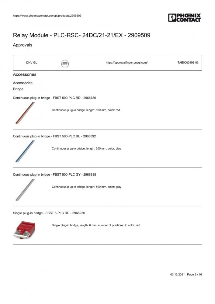 Phoenix Contact 2909509 document page 6