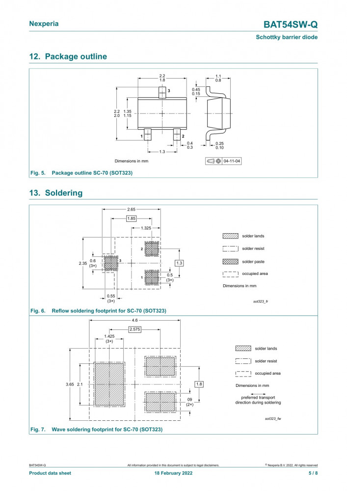 BAT54SW-QX datasheet page 5