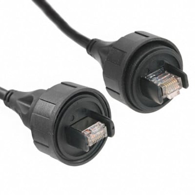 Bulgin PX0838/3M00 Modular Ethernet Cable RJ45 for sale