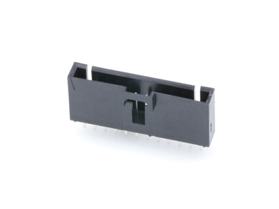 2.54mm Pitch SL Header, Single Row, Vertical, 3.05mm Pocket, Shrouded, 3.30mm Tail Length, 11 Circuits, Tin (Sn) Plating