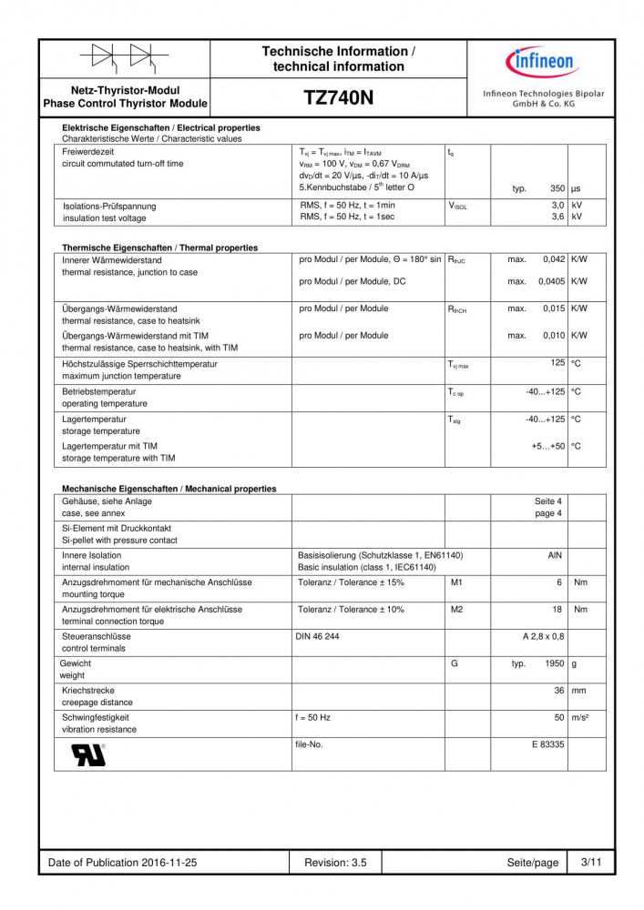 TZ740N22KOF technical document page 3