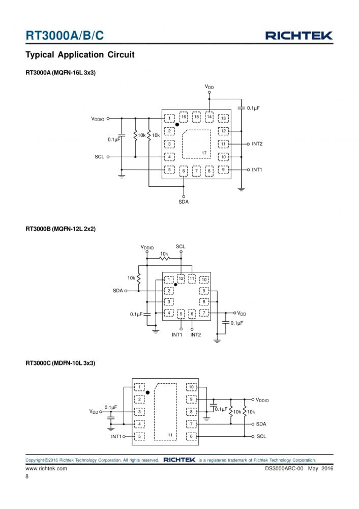 RT3000 datasheet page 8