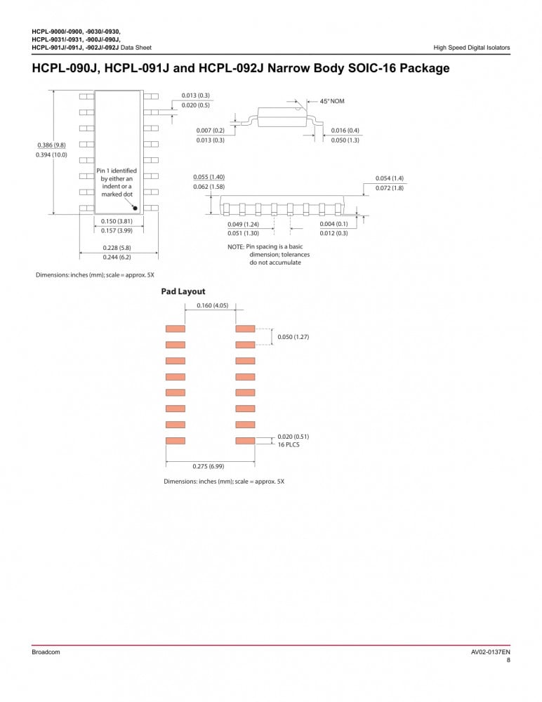 HCPL-091J-500E datasheet page 8