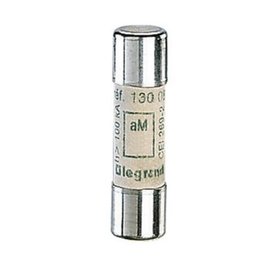 Cartridge fuse 10 x 38 mm - type aM - without indicator - 25 A for sale