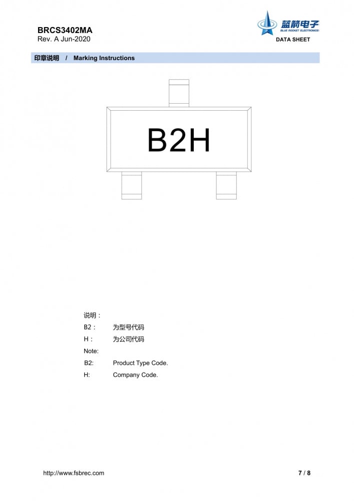 BRCS3402MA datasheet page 7