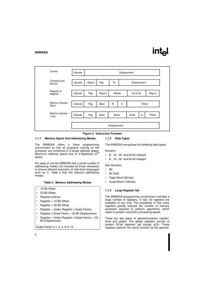 80960SA technical document page 8