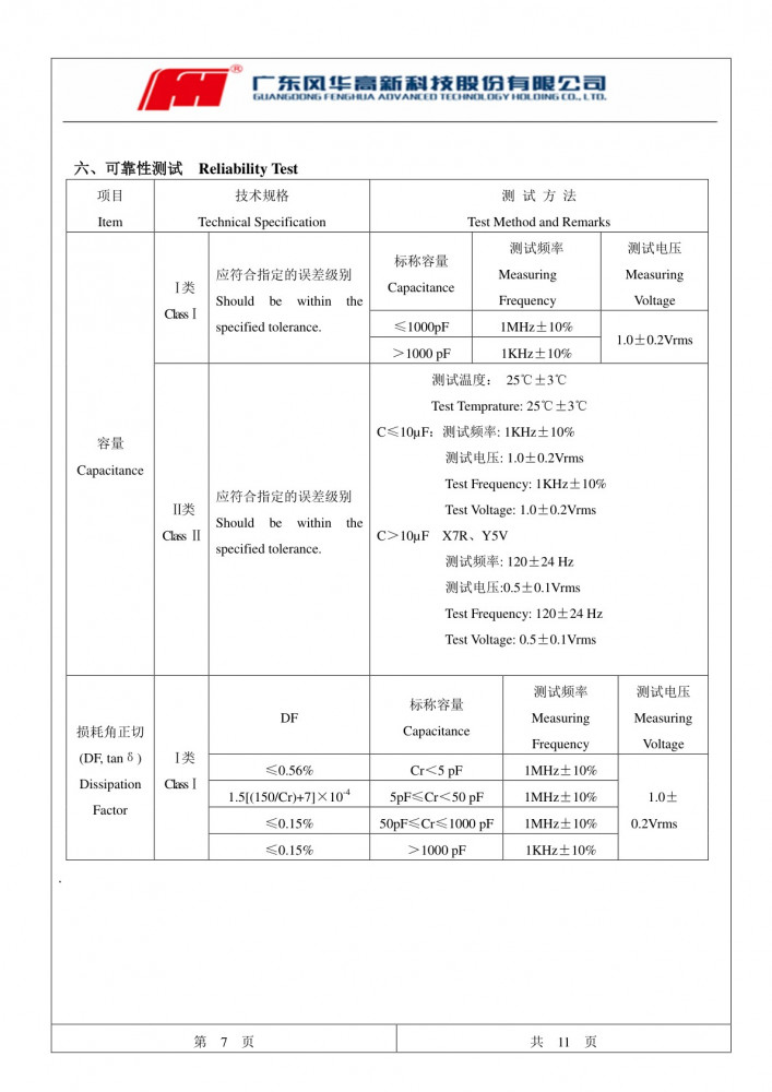 FH MLCC array document page 8