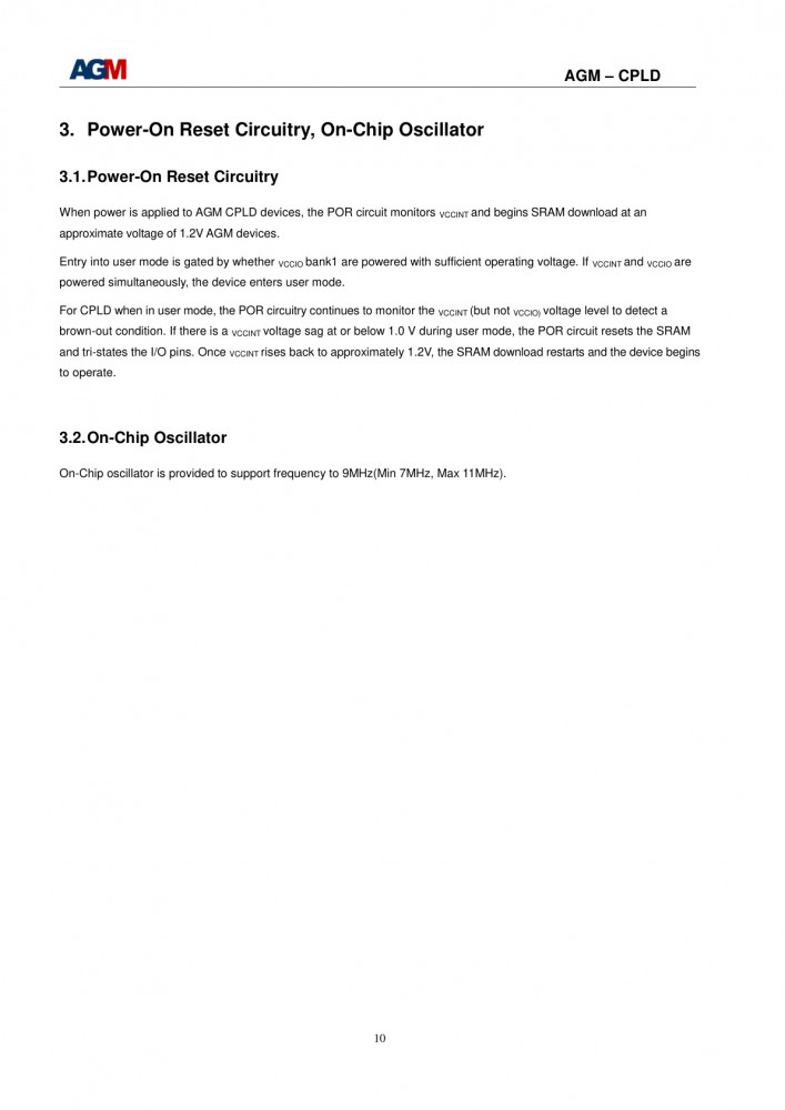 AG256SL100 technical document page 10
