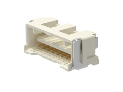 1.50mm Pitch CLIK-Mate Wire-to-Board PCB Receptacle, Single Row, Surface  Mount, Right-Angle, 0.10µm Gold (Au) Plating, 7 Circuits, Natural