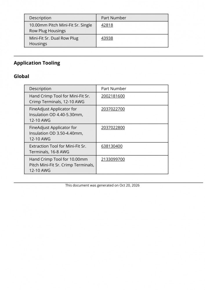Molex 428171114 technical document page 3