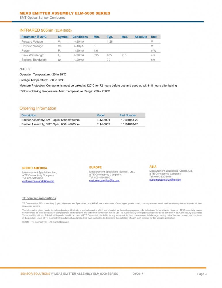 TE Connectivity 10104018-20 technical document page 3
