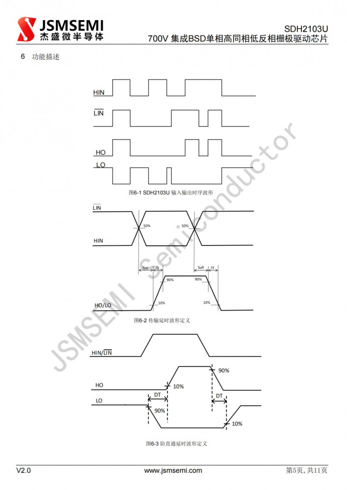 SDH2103U datasheet page 5