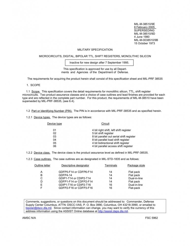 54165/BFA technical document page 3