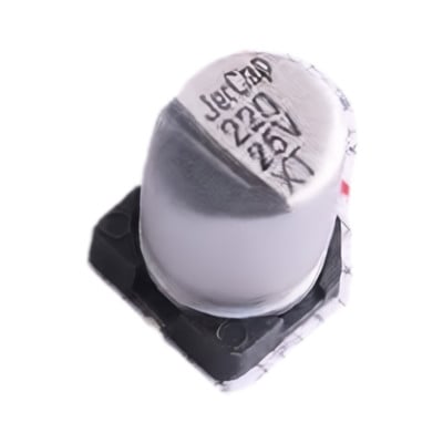 JIERR CS25V22M5X5 Aluminum Electrolytic Capacitor