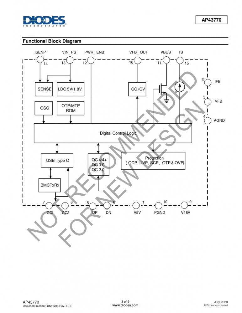 AP43770T16-13 datasheet page 3