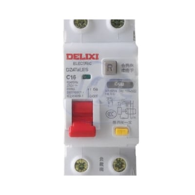 Delixi Electric DZ47SLES2D16G Miniature Residual Current Circuit Breaker
