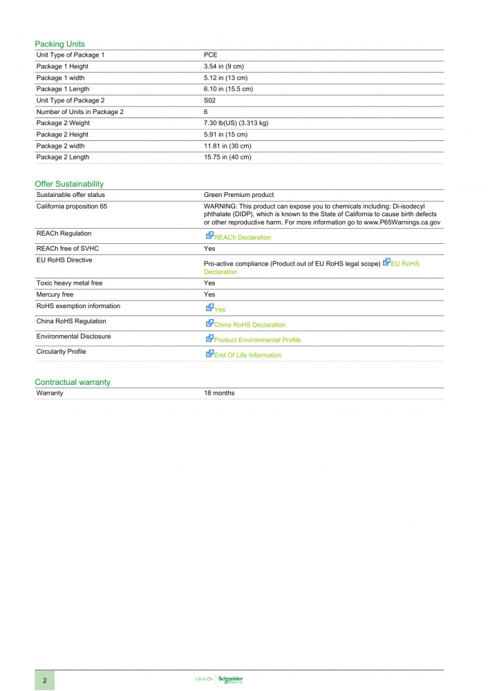 XAPA1101 technical document page 2