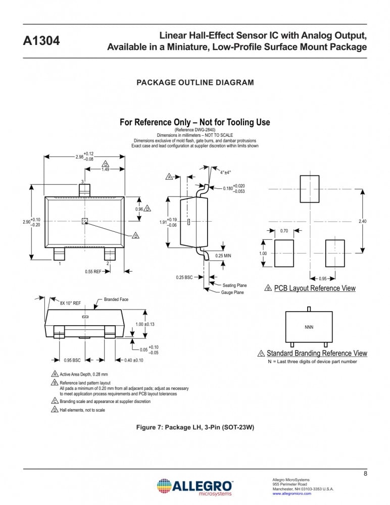 A1304 datasheet page 8