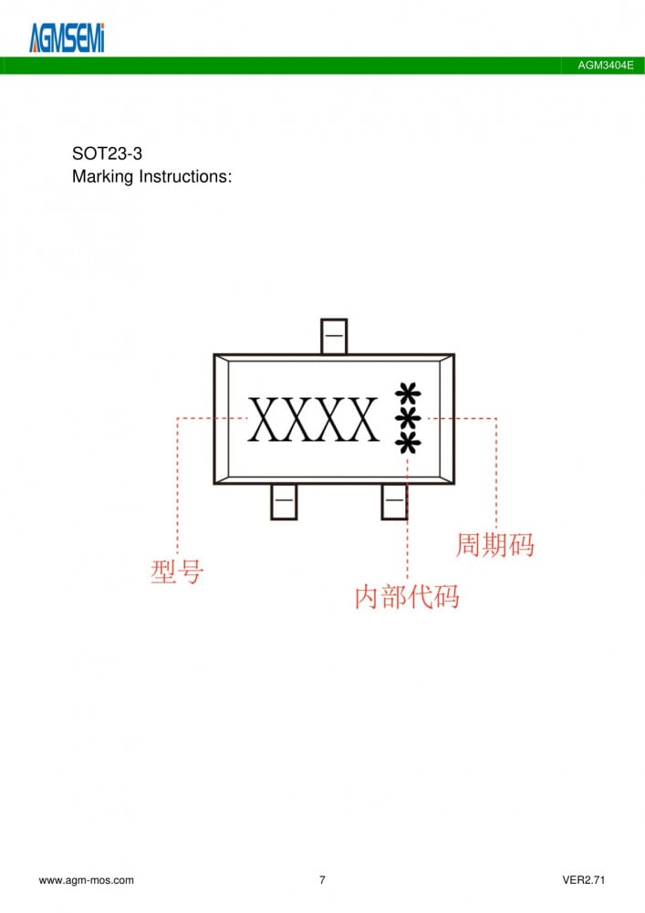 AGM3404E datasheet page 7