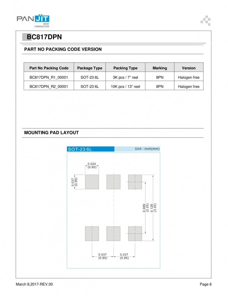 BC817DPN datasheet page 6