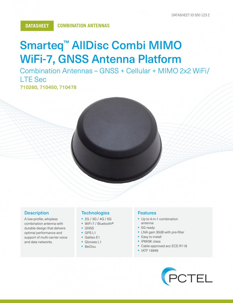 Product document page 1