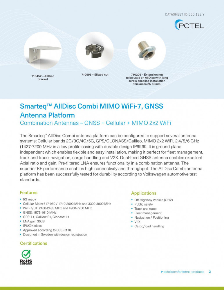 Product document page 2