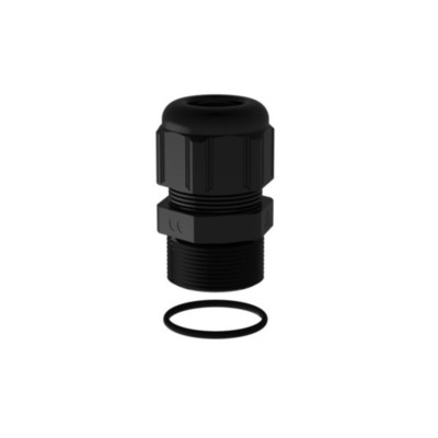 Cable gland plastic IP68 PG21 RAL 7035