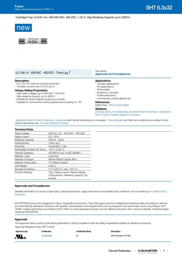 8020.5016 datasheet page 1