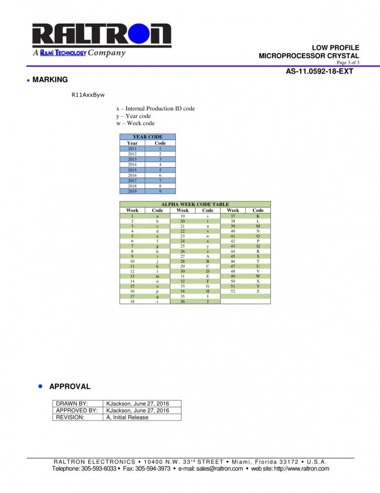 AS-11.0592-18-EXT technical document page 3